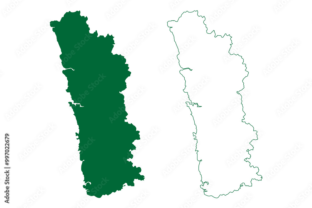 Ratnagiri district (Maharashtra State, Konkan Division, Republic of ...