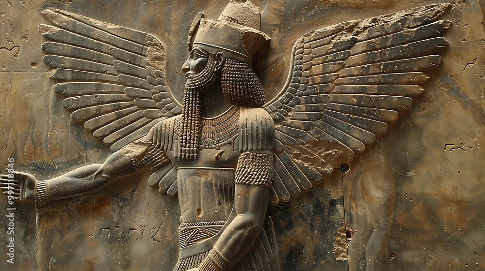Ancient Sumerian Gods old anunnaki structure of Anunnaki. Enlil, Enki ...