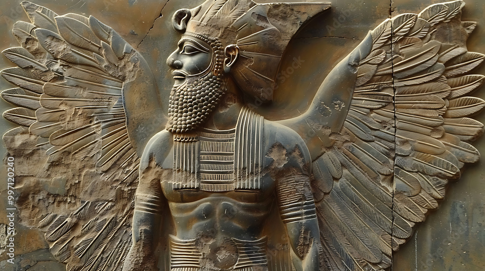 Ancient Sumerian Gods old anunnaki structure of Anunnaki. Enlil, Enki ...