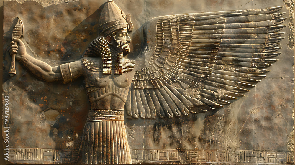 Ancient Sumerian Gods old anunnaki structure of Anunnaki. Enlil, Enki ...