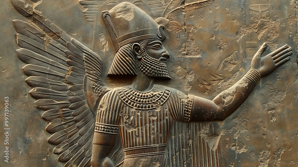 Ancient Sumerian Gods old anunnaki structure of Anunnaki. Enlil, Enki ...