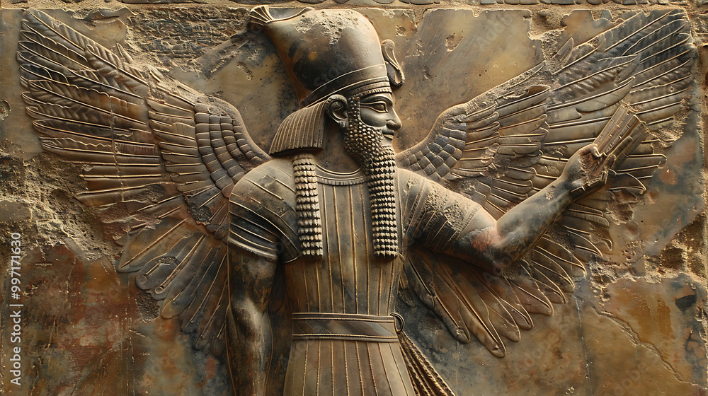 Ancient Sumerian Gods old anunnaki structure of Anunnaki. Enlil, Enki ...