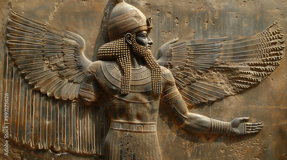 Ancient Sumerian Gods old anunnaki structure of Anunnaki. Enlil, Enki ...
