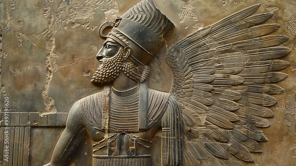 Ancient Sumerian Gods old anunnaki structure of Anunnaki. Enlil, Enki ...