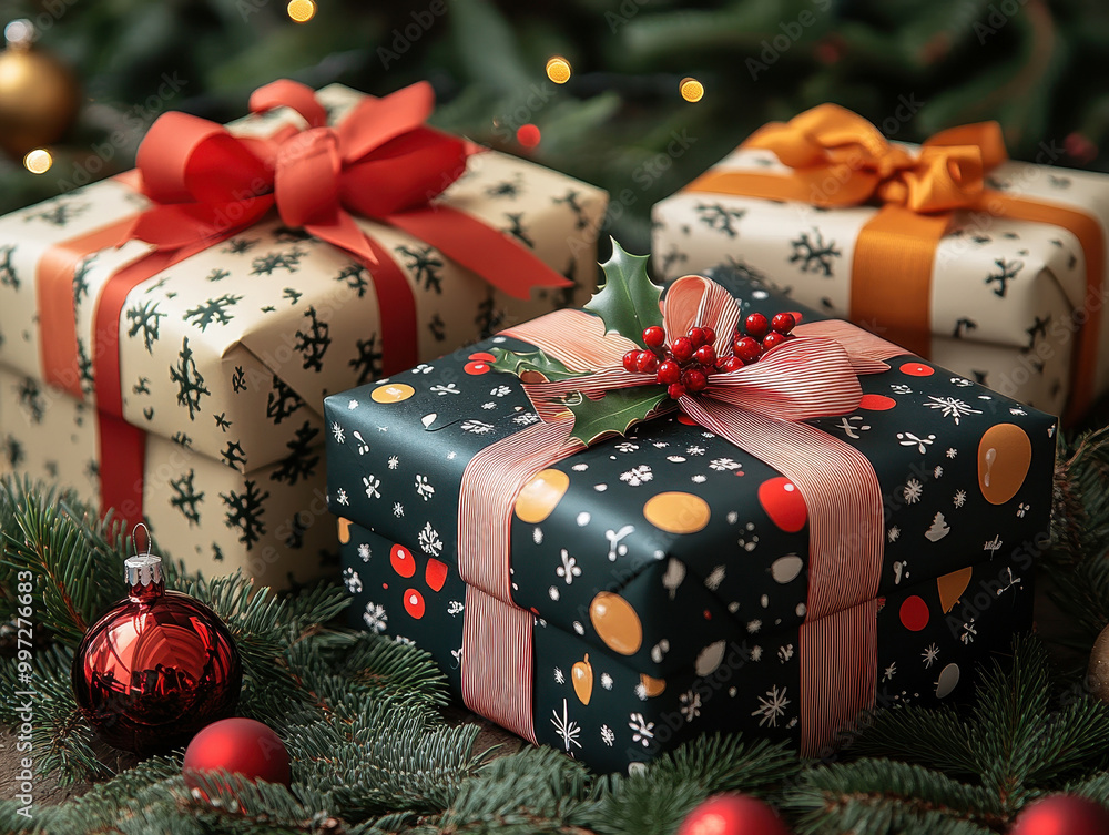 Beautiful Christmas wrapping paper designs images to inspire your ...