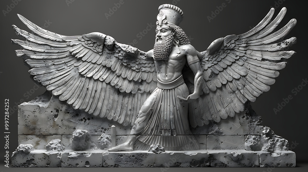 Ancient Sumerian Gods old anunnaki structure of Anunnaki. Enlil, Enki ...