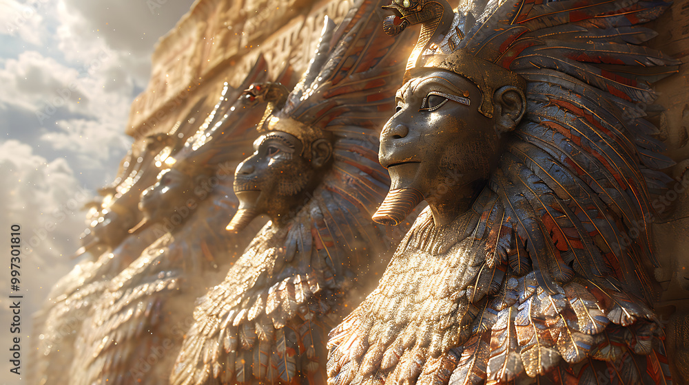 Ancient Sumerian Gods old anunnaki structure of Anunnaki. Enlil, Enki ...