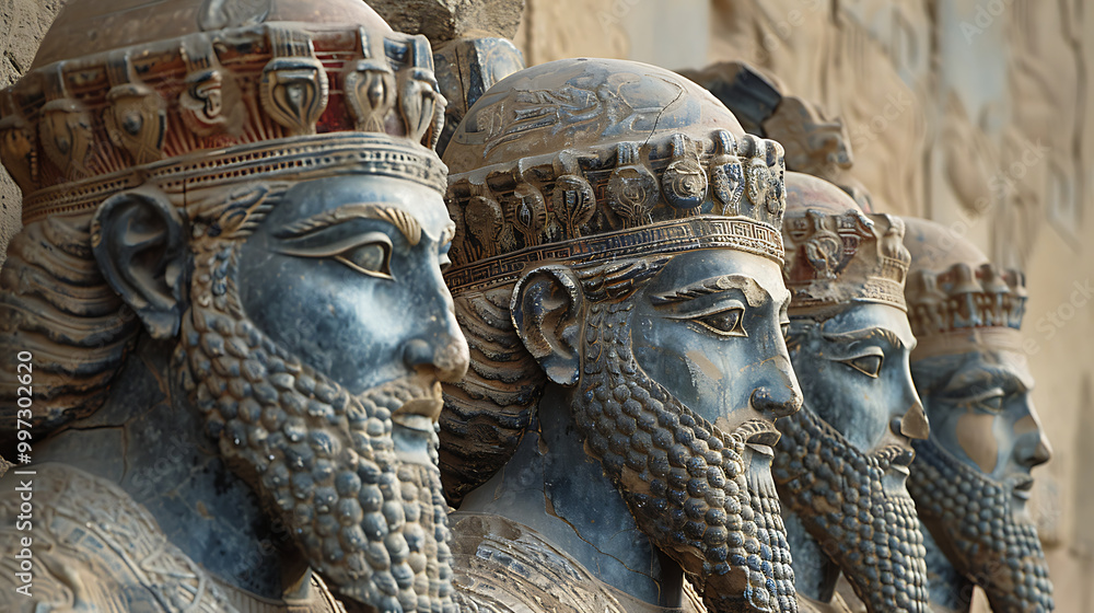 Fotografie Ancient Sumerian Gods old anunnaki structure of Anunnaki ...