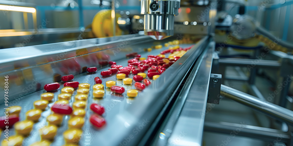 Pharmaceutical Manufacturing Process with Automated Pill Sorting the ...