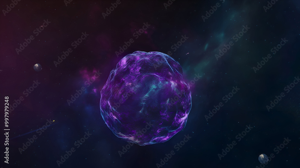 Space Battle Map for Sci-Fi DnD, Top-Down Tabletop Role-Playing Game ...