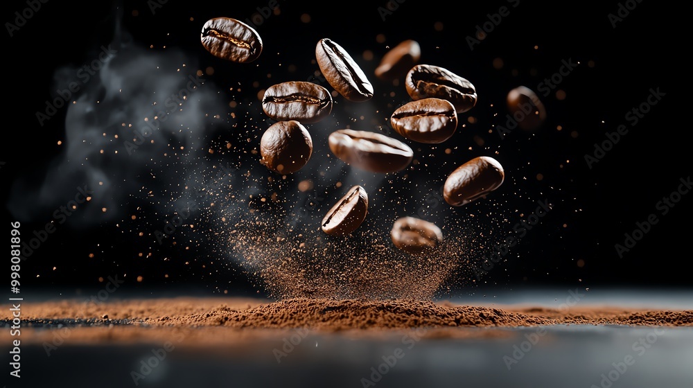 Labgrown cultivated coffee beans with extinct flavor profiles Stock ...