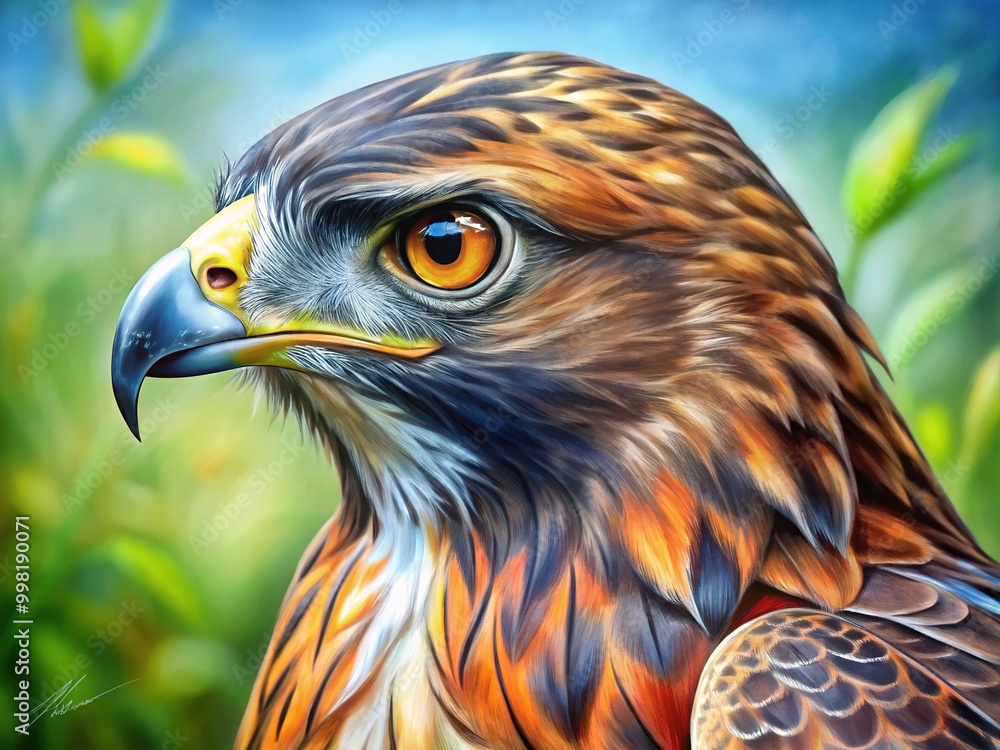 Simple and Elegant Hawk Drawing for Beginners - Step-by-Step Guide to ...