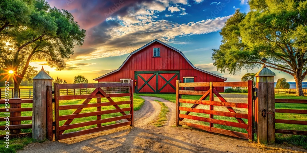 Unique and Creative Ranch Gate Designs for Rustic Homes and Farms in ...