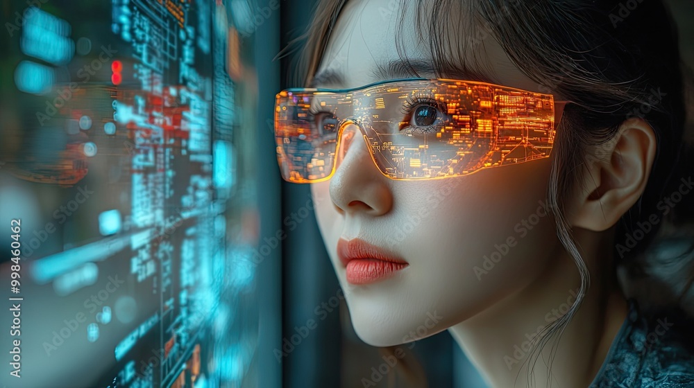 Augmented reality technology integrates time data into visual ...