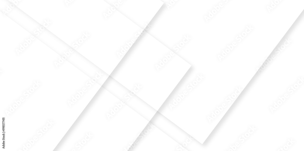 Abstract white background design with layers of textured white ...