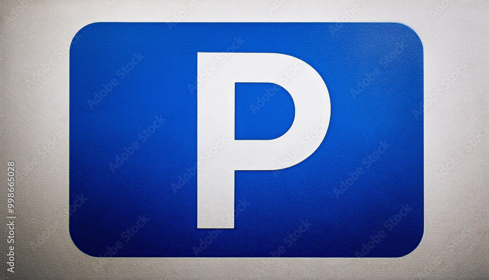 Car parking icon template color editable. Car parking symbol vector ...