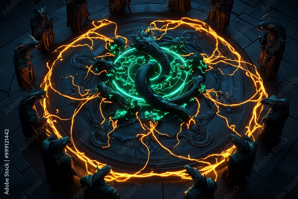 Fantasy version of corporate hierarchy, where mythical creatures hold ...