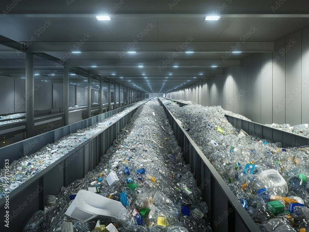 Plastic recycling facilities that turn discarded plastic waste into new ...