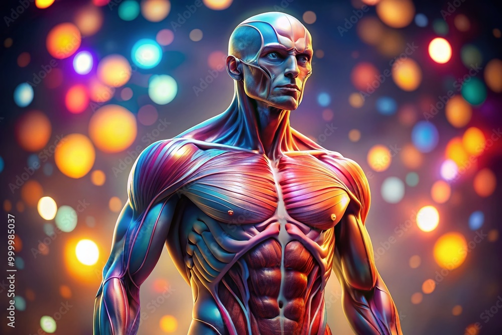 Detailed Human Figure Drawing in Realistic Style Showcasing Anatomy and ...