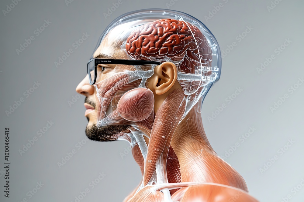 Interactive 3D anatomy model for teaching, allowing students to explore ...