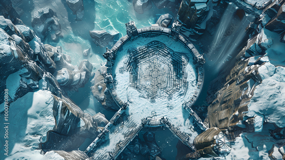 DnD battle map, Rpg map for TTRPG Stock Illustration | Adobe Stock