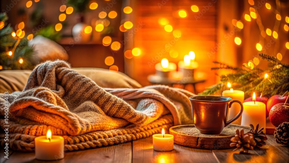 A soothing atmosphere with soft textures and gentle lighting creates ...