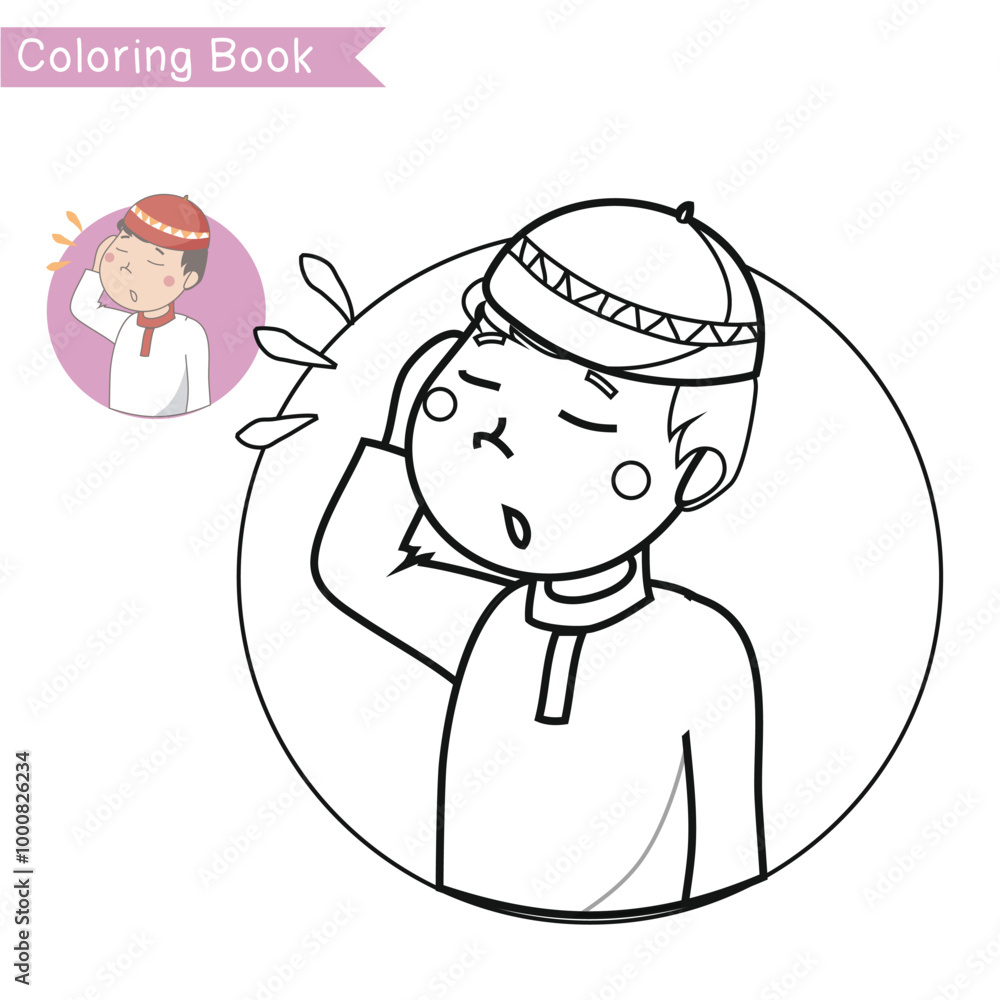 Coloring page for children. Color worksheet activity. Education about ...