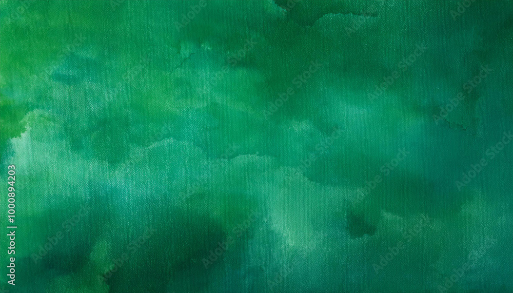Emerald Green Watercolour Background, Digital Paper Texture, Background ...