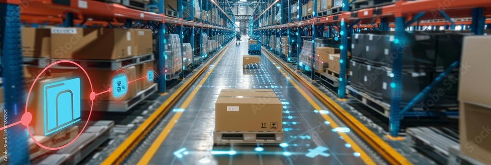 Automatic logistics management with smart packaging and efficient tracking, authentication, and ...