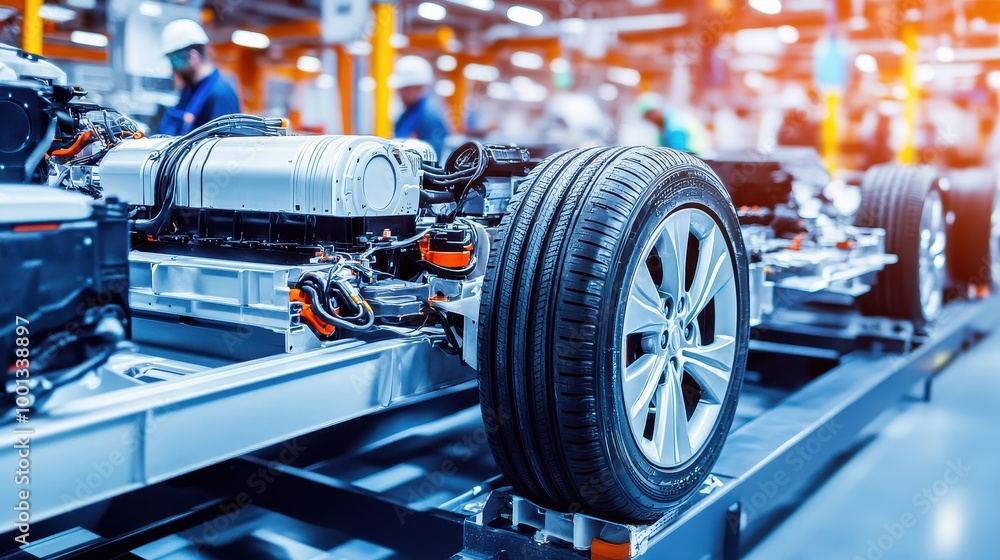 Detailed Teardown of Electric Vehicle with Battery, Motor, and ...