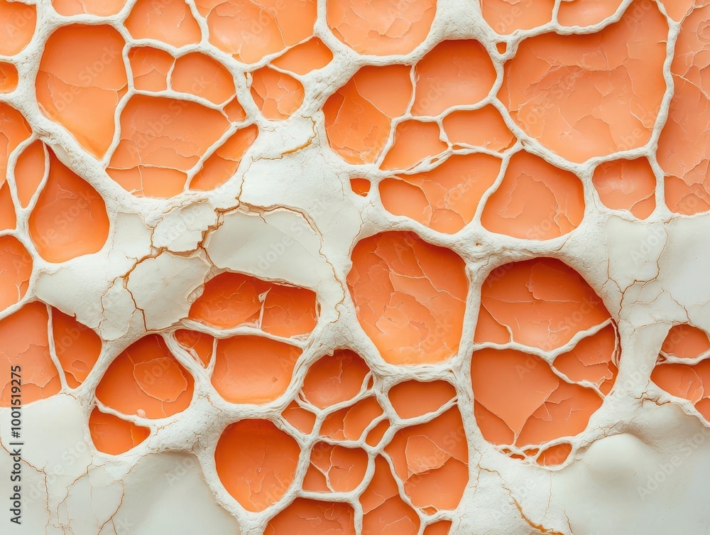 Microstructure image of ceramic matrix composite, highlighting grain ...