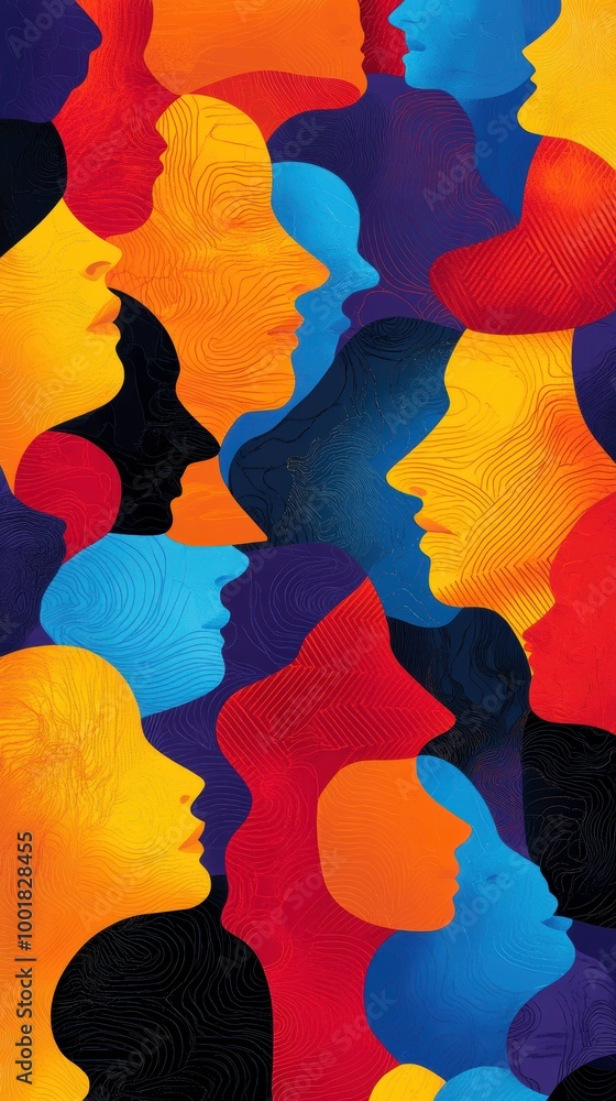 Design a visually engaging graphic that symbolizes a community sharing ...