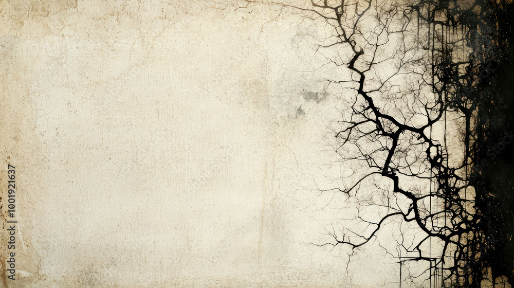 Old cracked texture with distressed aesthetic. Vintage worn paper ...