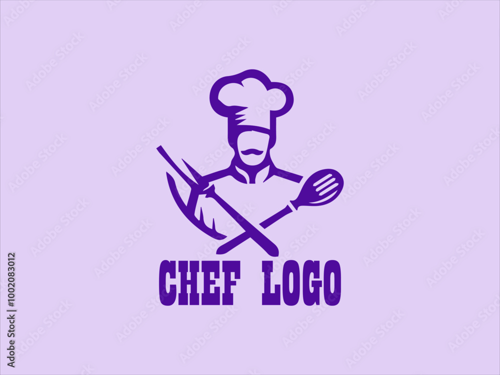 Professional Chef Vector Logo Master Chef Symbol with a Modern Touch ...