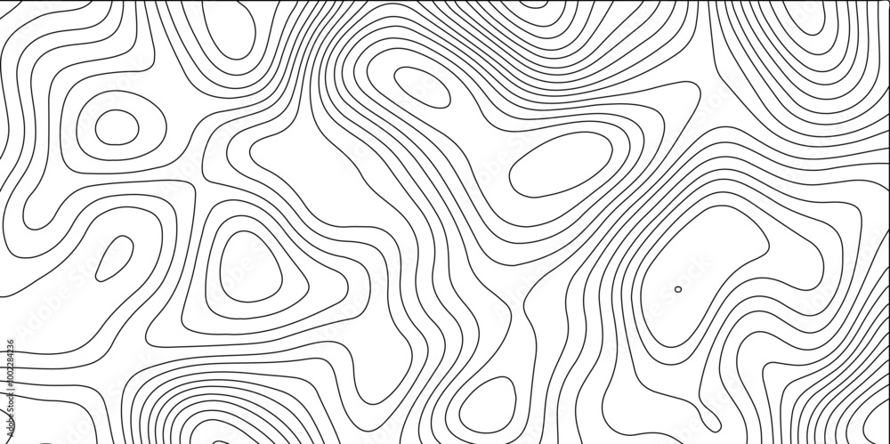 White topography topology texture wavy contour map texture design ...