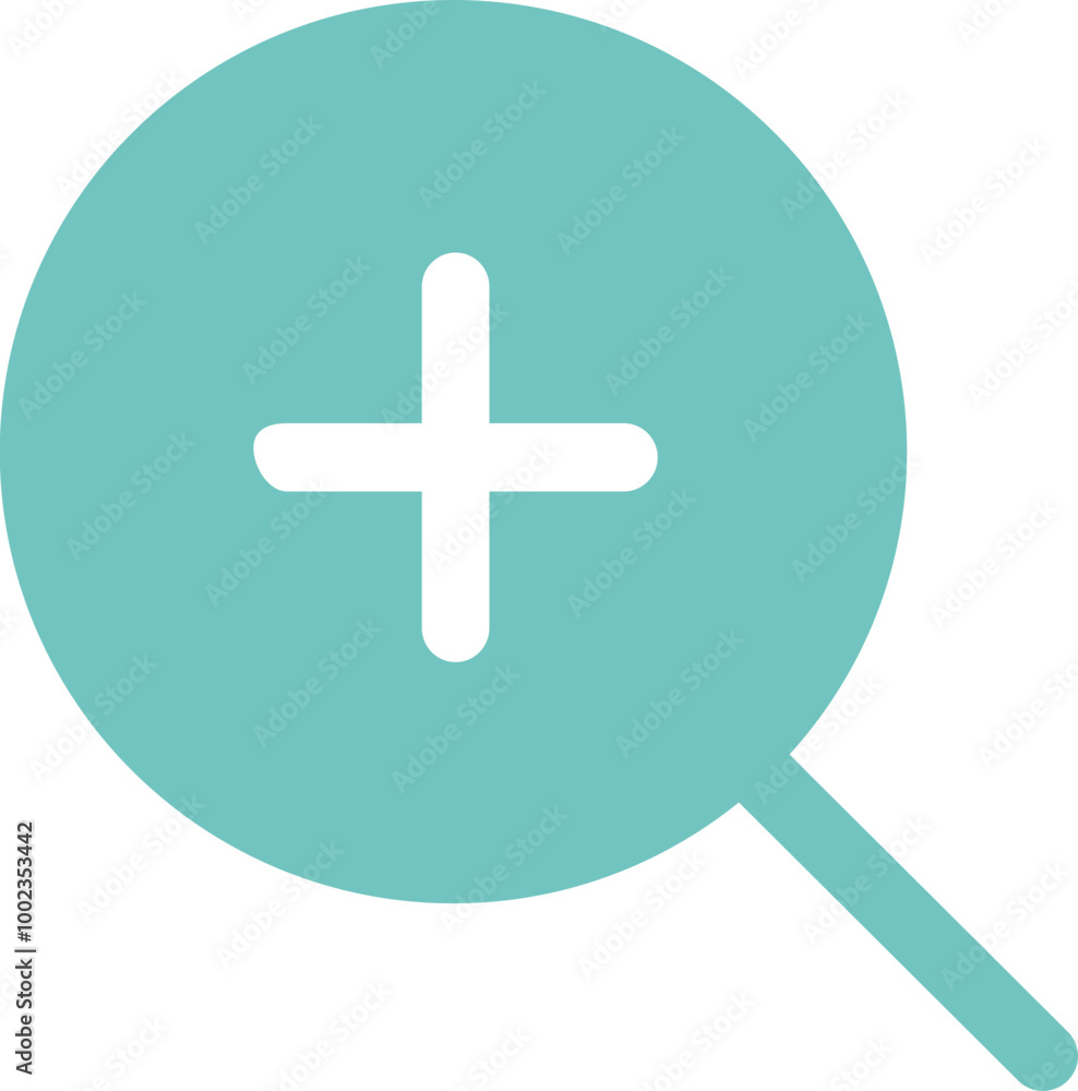 Zoom Icon Logo Design Stock Vector | Adobe Stock