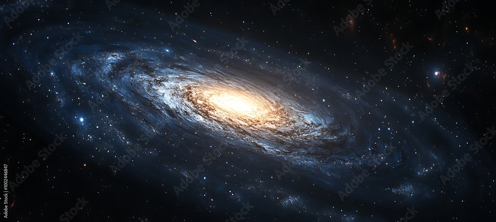 A holographic interactive map of the Milky Way galaxy, showing star ...