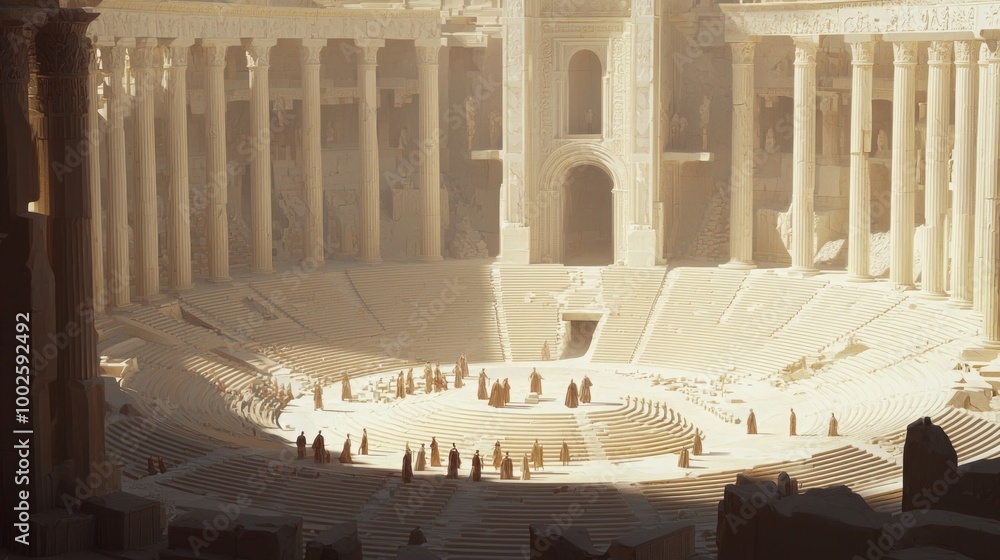 Dramatic Performance in Ancient Greek Theater: Tragic Play Actors ...