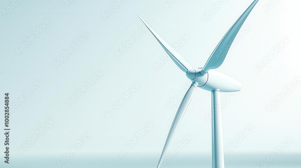 Rendered 3D CAD model of a wind turbine with rotor dynamics, 3D CAD ...