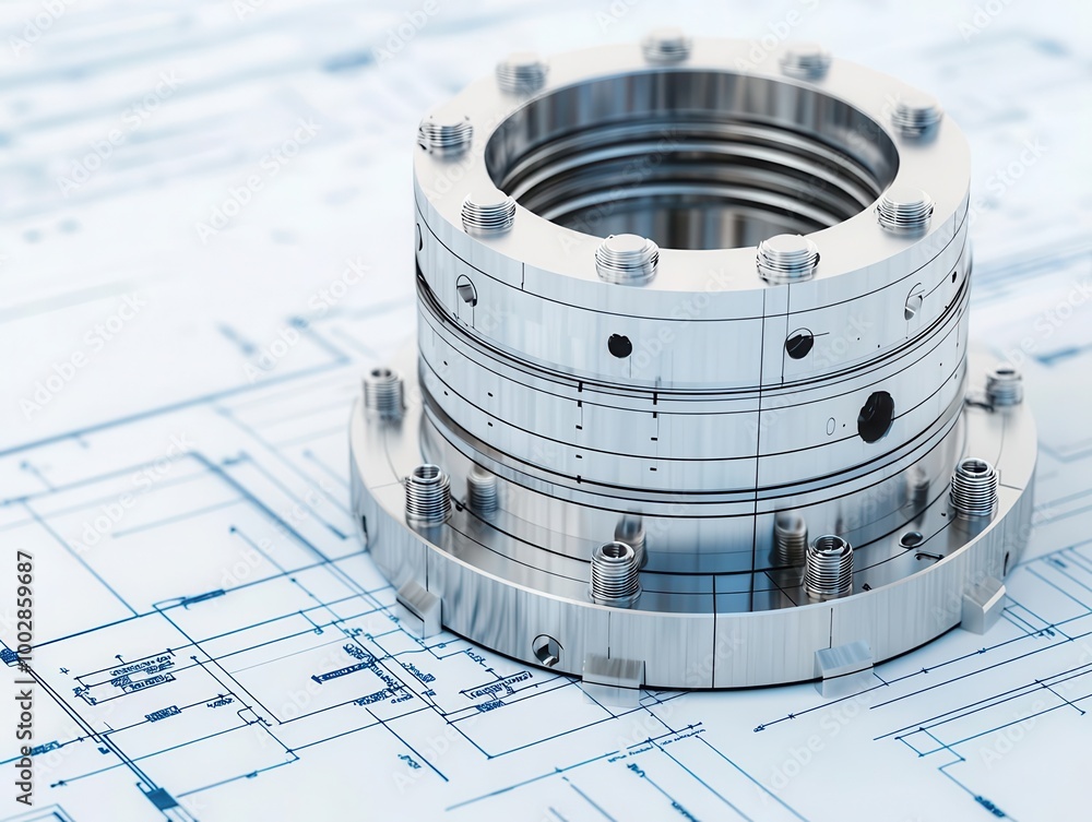 Finite element analysis of a complex mechanical part, mechanics of ...