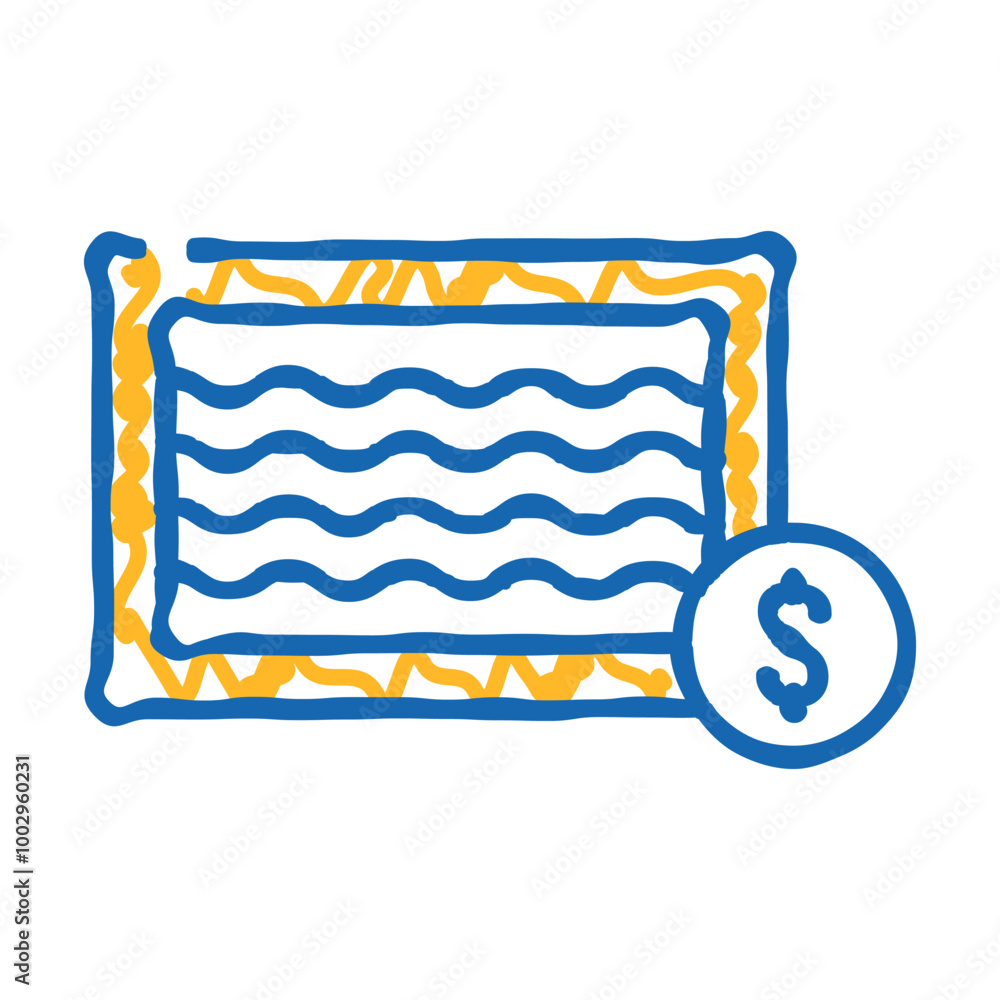 rainbow gif from nyan cat doodle icon sketch vector. rainbow gif from ...