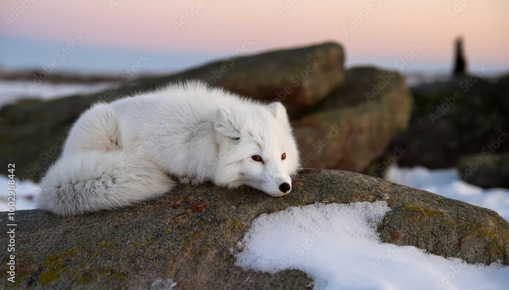 "Majestic Arctic Fox: A Stunning Wildlife Photograph" Description ...