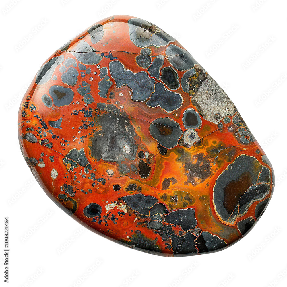 Jasper tumbled rock, stone, gem, specimen PNG transparent background ...