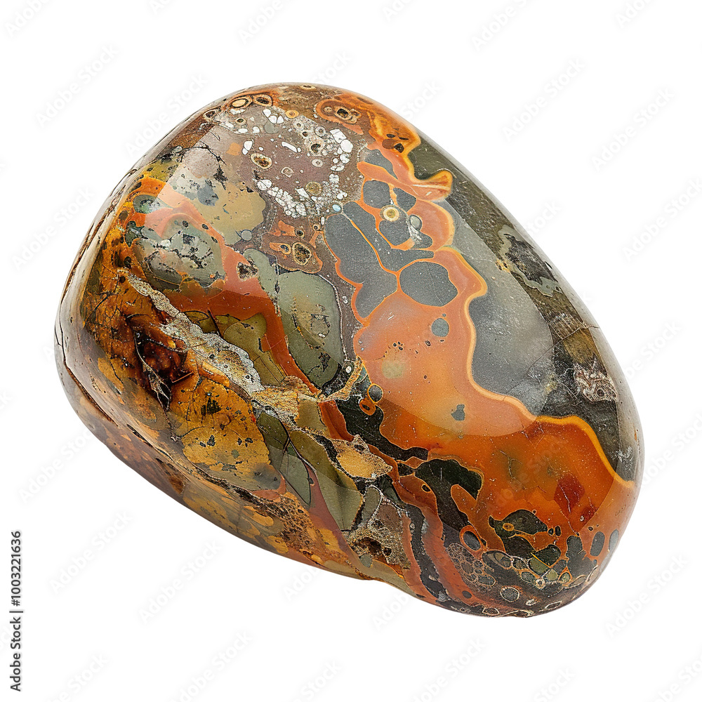 Jasper tumbled rock, stone, gem, specimen PNG transparent background ...