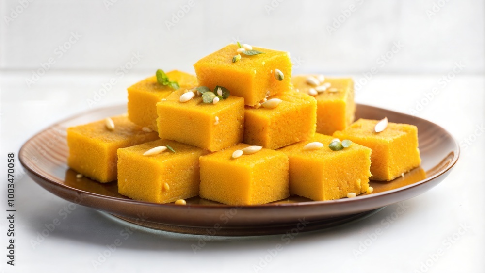 Mysore Pak is a delicious Indian sweet made from a rich mixture of gram ...
