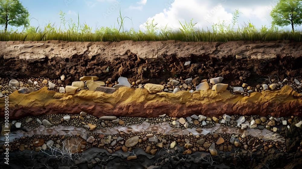 Soil horizons are distinct layers within the soil that form over time ...
