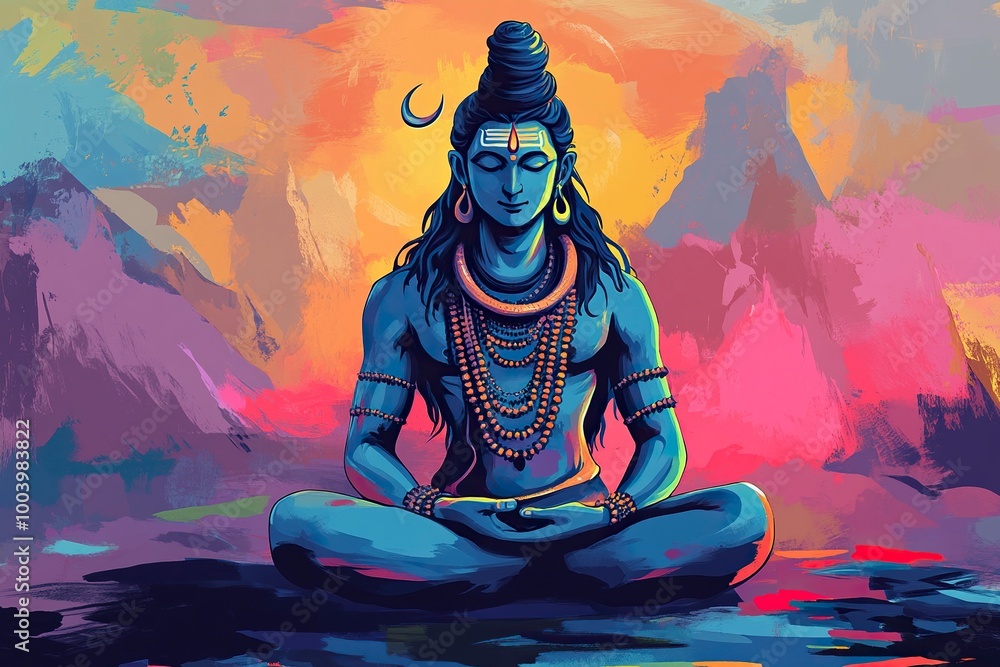 hinduism lord shiva spiritual illustration holy,Indian Lord Shiva Image ...