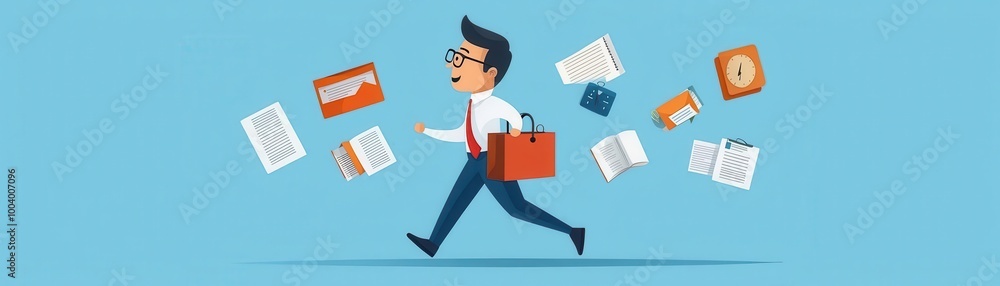 Routine depicted as a disciplined schedule with elements of focus and ...