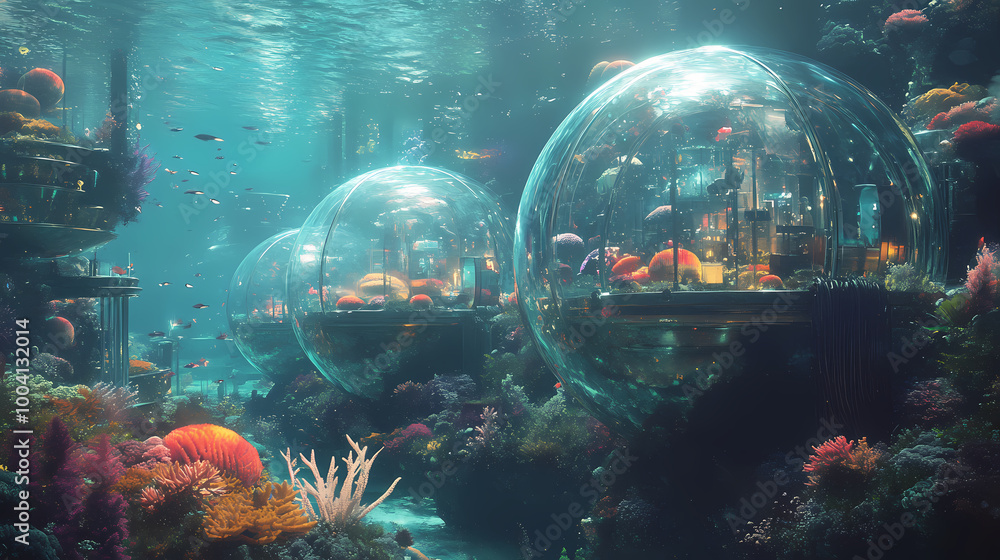 Generative AI, Futuristic Ocean World: Advanced Robotic Communities in ...
