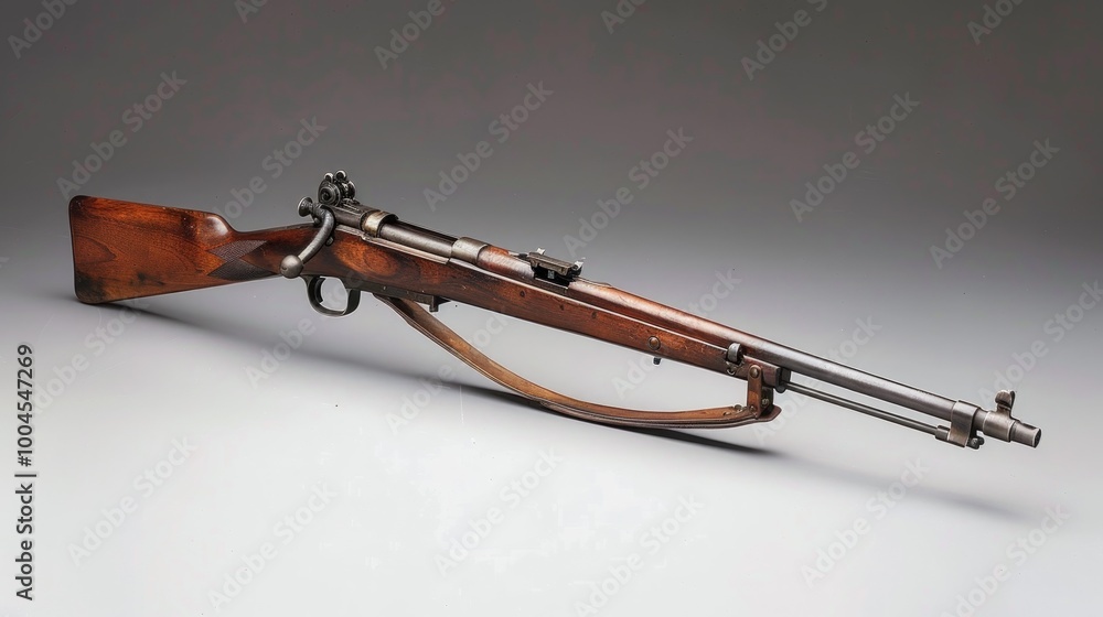 British Lee Enfield Bolt Action Rifle, Second World War Era Weapon ...